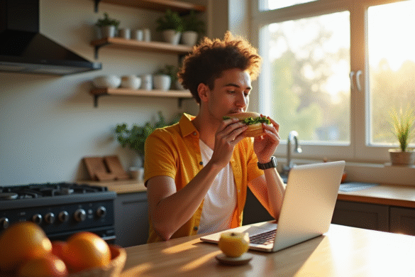 Manger rapidement : astuces pour gagner du temps lors des repas - (wo ...